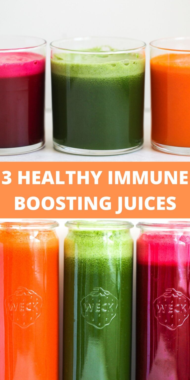 3 Healthy Immune Boosting Juices - The Bettered Blondie